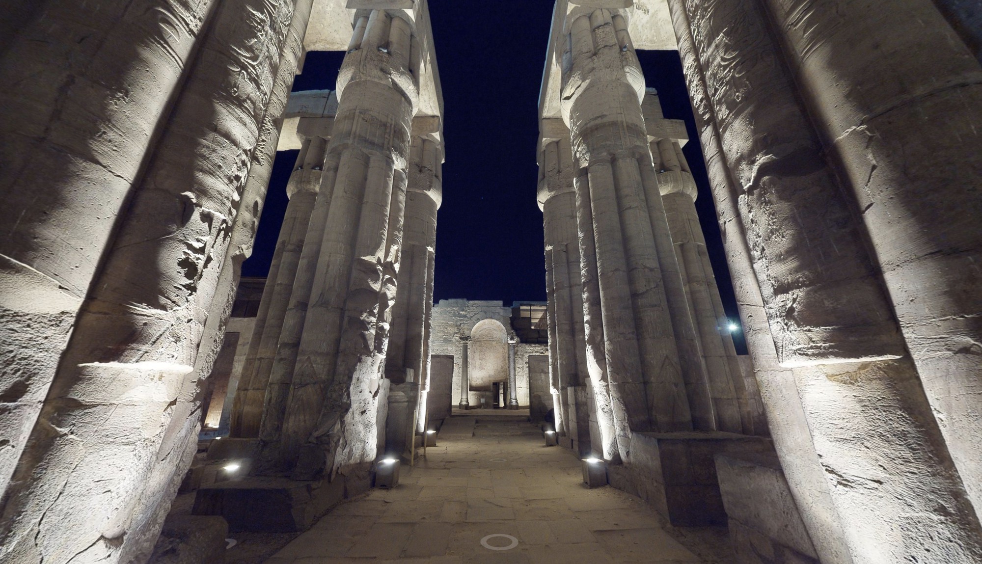 Luxor Temple Sanctuary (Night) | Luxor Temple | Mused