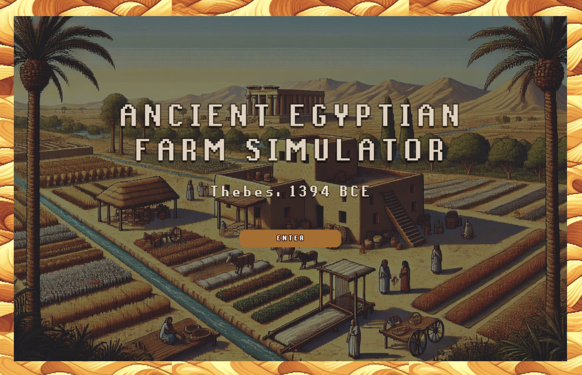 Ancient Egyptian Farm Simulator | Mused