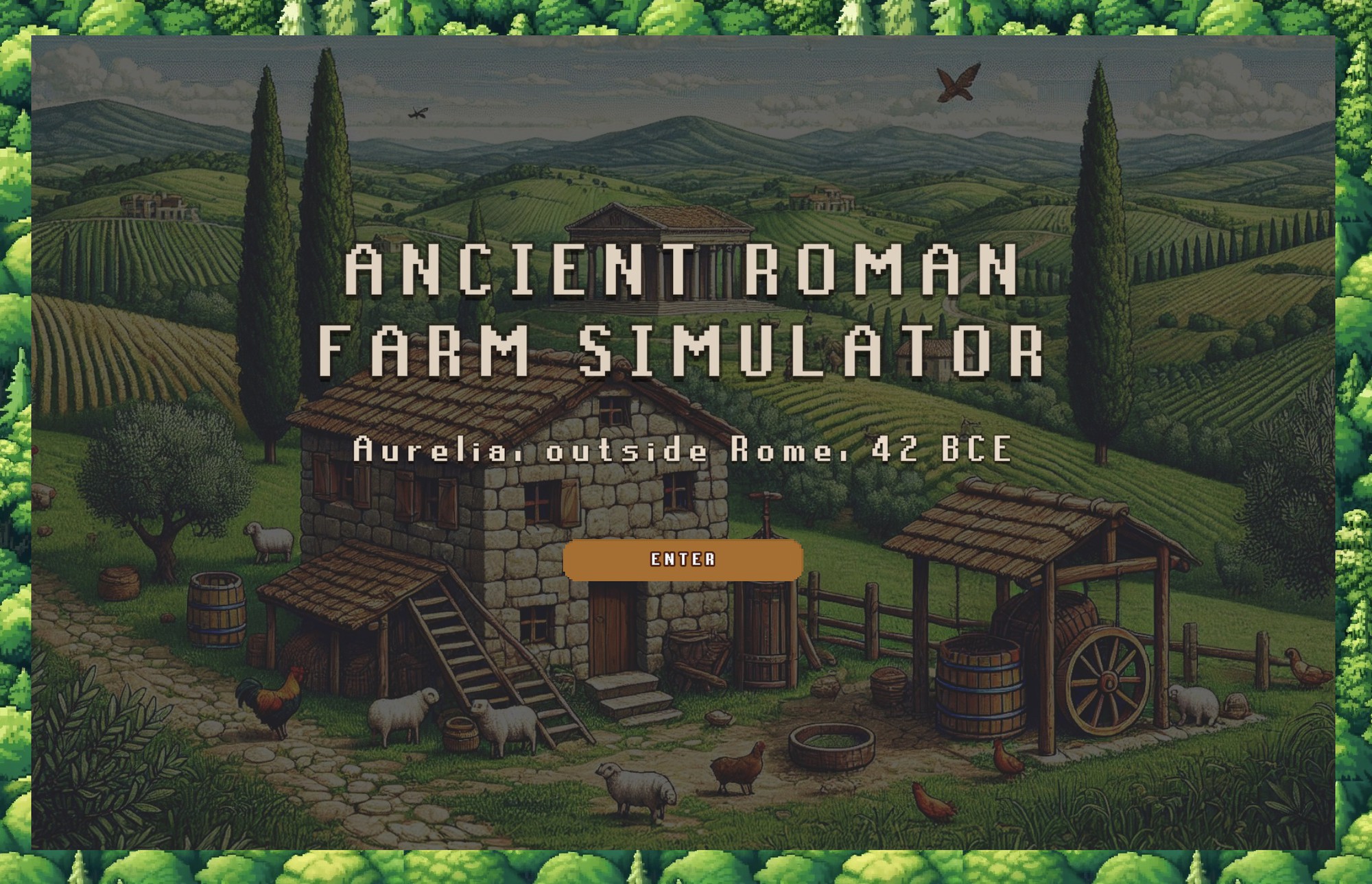 Ancient Roman Farm Simulator | Mused